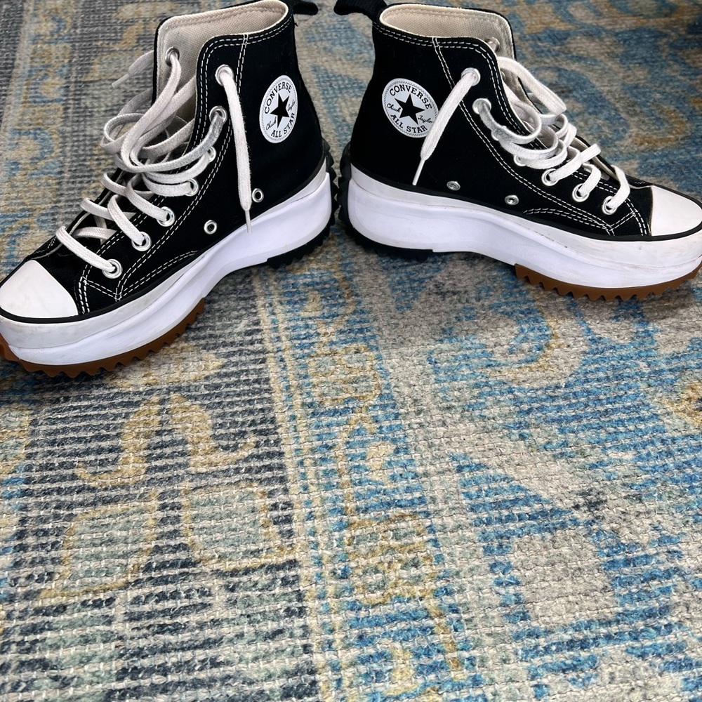 Converse All Star Run Star Hike Platform Sneakers Siz… - Gem